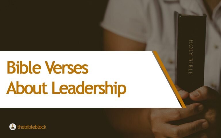 23 Bible Verses About Leadership - Best Scriptures for Leadership ...