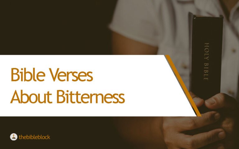 23 Bible Verses About Bitterness - Understanding Bitterness in ...