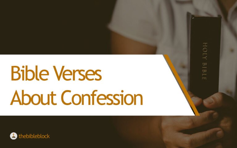 23 Bible Verses About Confession – Biblical Insights on Confession and Renewal – thebibleblock.com