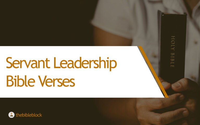 23 Servant Leadership Bible Verses - Biblical Foundations of Servant ...