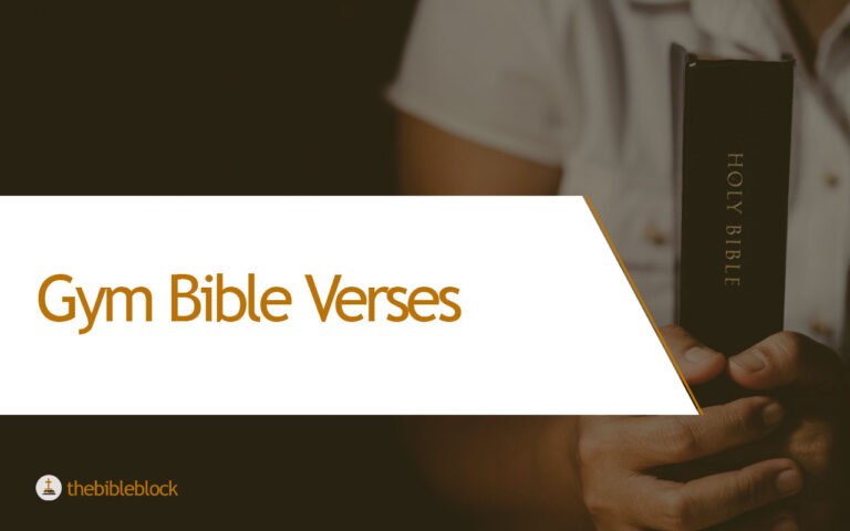 23 Gym Bible Verses – Best Bible Verses for the Gym – thebibleblock.com